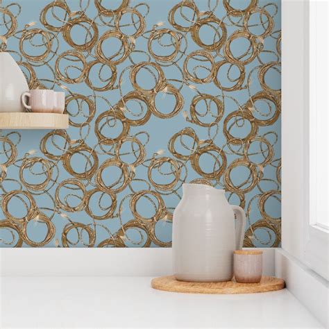 Rope Lasso Rodeo Knot Western Cowboy Wallpaper Spoonflower