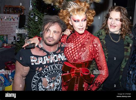 David Barton Susanne Bartsch And Sandra Bernhard Attend The Susanne Bartsch Annual Holiday Toy