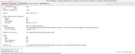 Windowscmakemingw编译opencv45 Sources安装过程以及opencv踩坑日记win10 Opencv Mingw Csdn博客