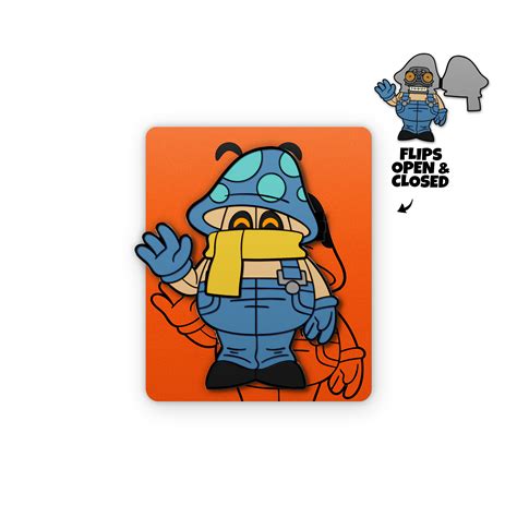 Mimic Mycellium Man Reveal Pin Youtooz Collectibles