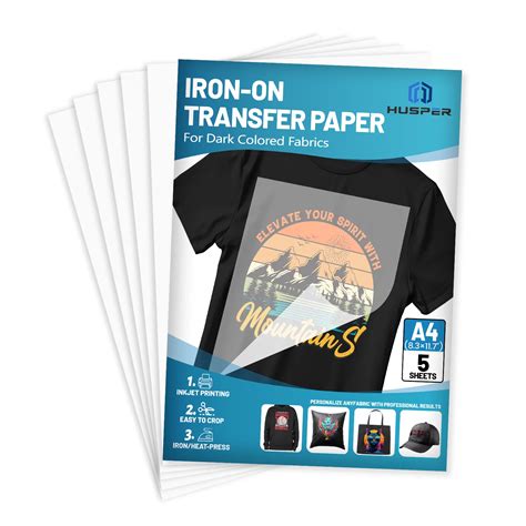 Design Transfer Paper For Dark Fabrics Real World Testing Of 5 Sheet