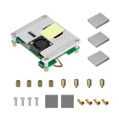 Uctronics Poe Hat For Raspberry Pi 5 Power Over Ethernet