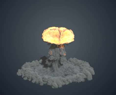 Nuke Explosion 3d Model Turbosquid 1150052