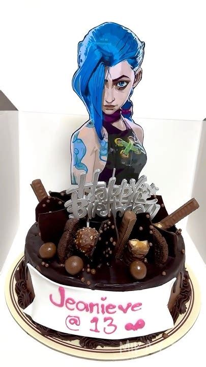 Jinx On Top Of My Cake Im 13 Arcane Fan Here Teen Life Mikay