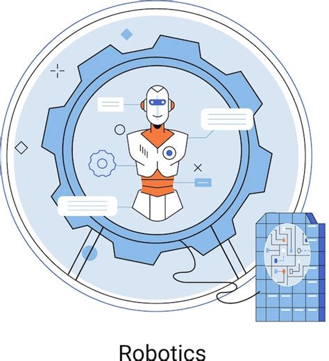 Premium Vector Robotics Scientific And Technical Base For Design