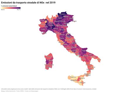 Le Emissioni Di Ossidi Di Azoto I Dati Dellinventario Nazionale Delle
