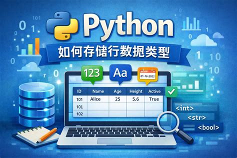 Python如何存储行数据类型 Python如何存储行数据类型