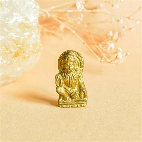 Žalvarinė Statula Hanuman Mažoji Indija