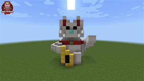 A Lucky Cat Statue Minecraft Map