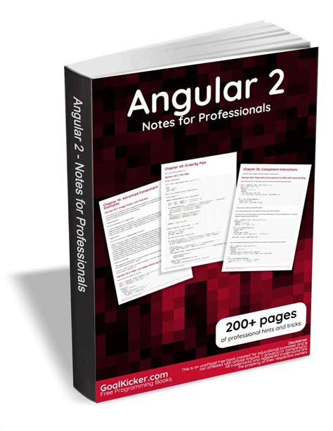 Angular 2 Notes For Professionals