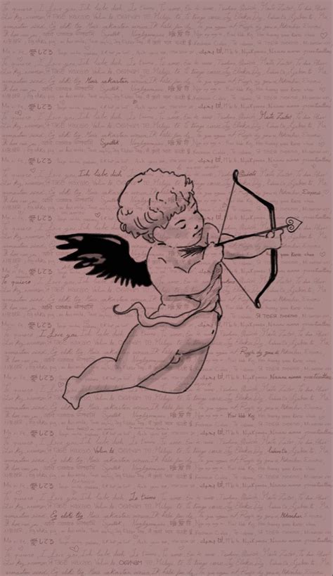 Cupid Wallpaper Imagenes De Cupido Dibujos Wallpaper Aesthetic