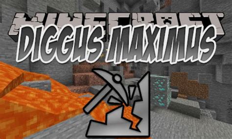 Diggus Maximus Mod 1192 1182 Mining Veins Of The Same Blocks Easier