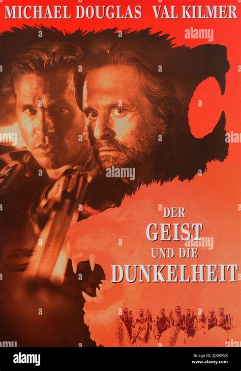 Val Kilmer And Michael Douglas Film The Ghost And The Darkness Usade