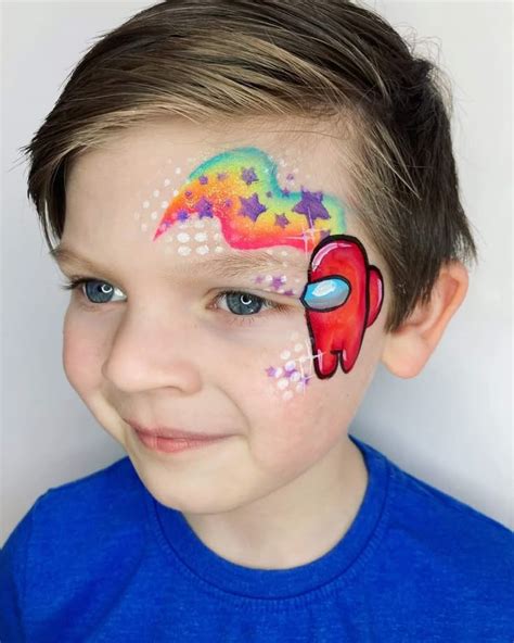 Pin By Катерина On Аквагрим Face Painting Designs Rainbow Face Paint