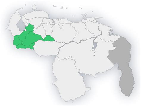 Distribuciòn Geografica De Venezuela Regiones