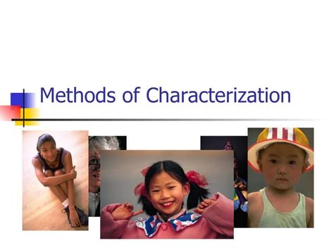 Characterization Steal Method Pptx