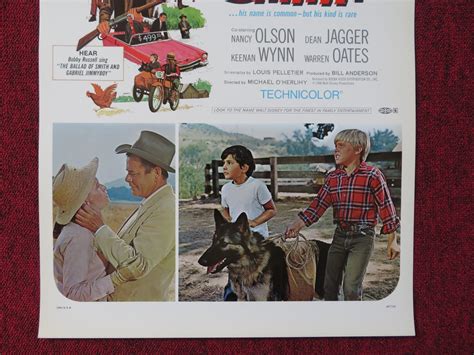 Smith Us Insert 14x 36 Poster Walt Disney Glenn Ford Nancy Olson