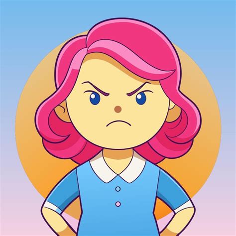 Angry Mom Vector Illustration Premium Ai Generated Vector