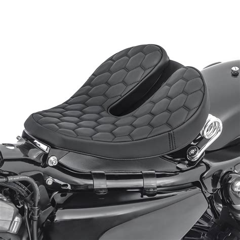 Solo Saddle Seat For Harley Sportster 1200 Custom 10 20 Sk3 Black