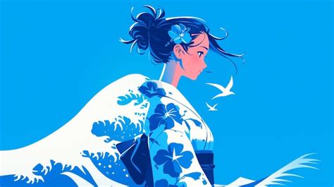 Premium Vector Casual Summer Yukata Designs