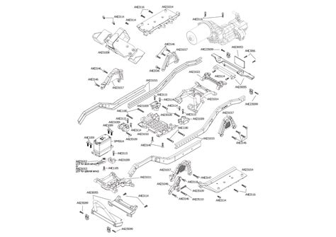 Exploded View Scx10 Iii Jeep Cj 7 110 4wd Rtr Chassis Astra
