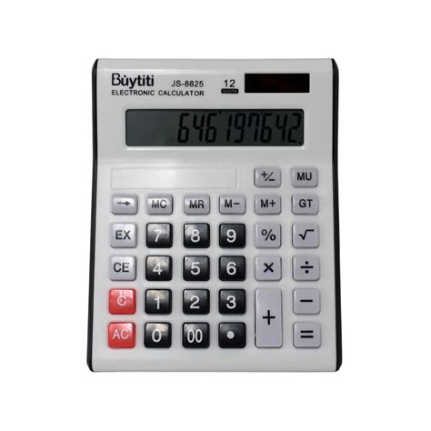 Calculadora De 12 Dígitos Básica Funciona Con Una Pila Aaa Buytiti
