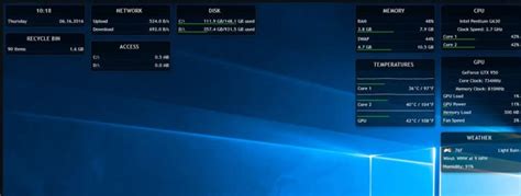 25 Best Rainmeter Skins To Customize Your Desktop 2025