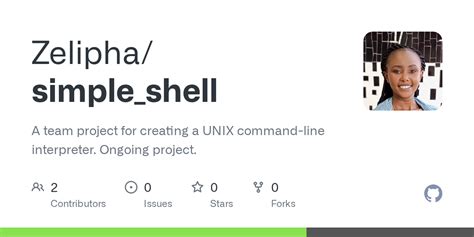 Github Zeliphasimpleshell A Team Project For Creating A Unix Command Line Interpreter