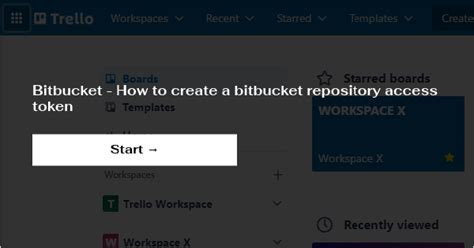 Bitbucket How To Create A Bitbucket Repository Access Token