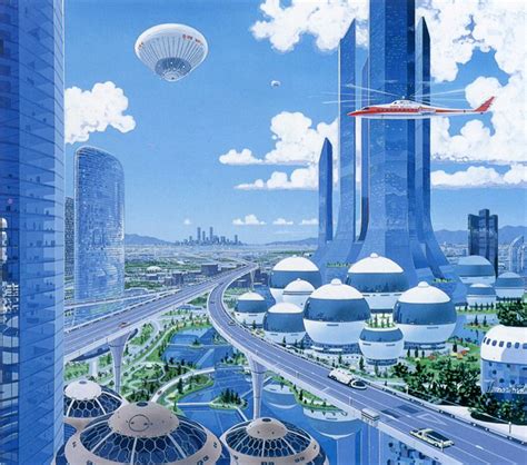The Science Fiction Gallery Retro Futurism Futuristic City Sci Fi Art