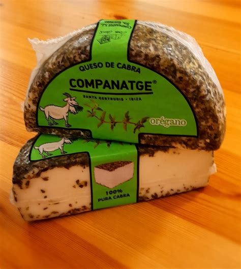 12 Queso De Cabra Semi Con Orégano Companatge
