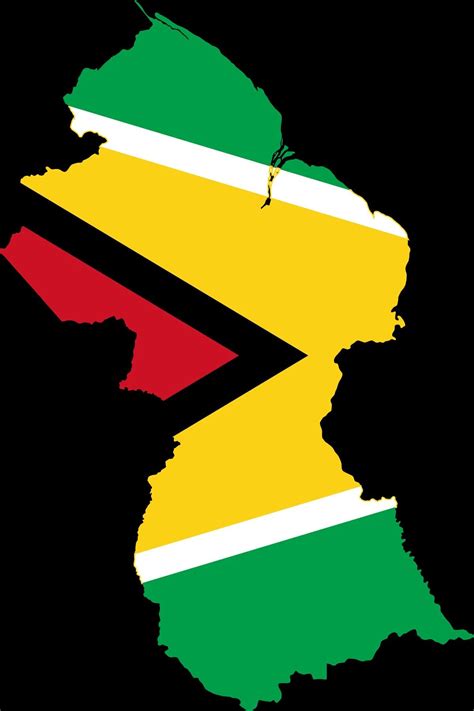 Guyana Flag Map And Meaning