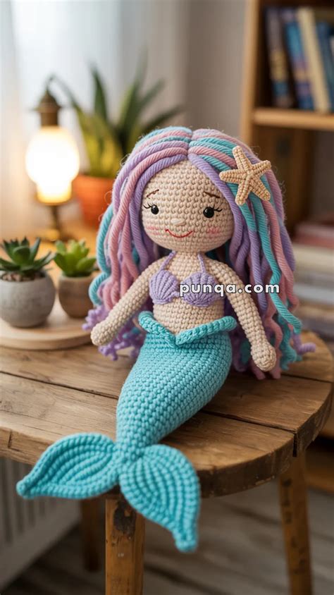 Amigurumi Mermaid Free Crochet Pattern