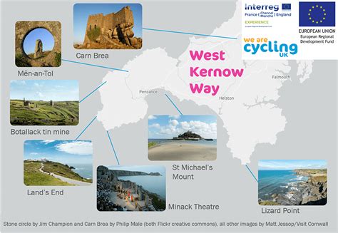 Cycling In Cornwall Cornwall Place Board