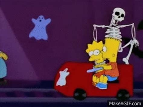 The Simpsons Ghost Train On Make A 