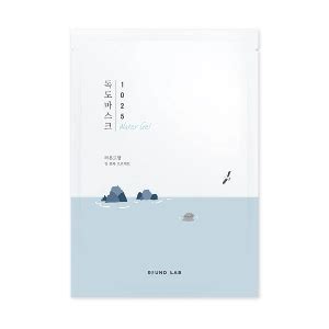 Round Lab 1025 Dokdo Water Gel Mask Sheet Hyaluronic Acid Hydrating