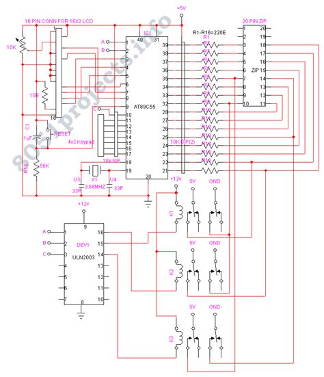 4051 Ic Circuit Diagram