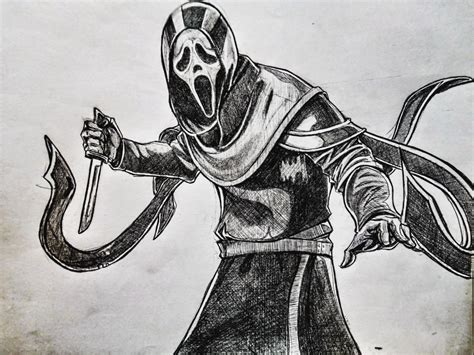 How To Draw Ghostface