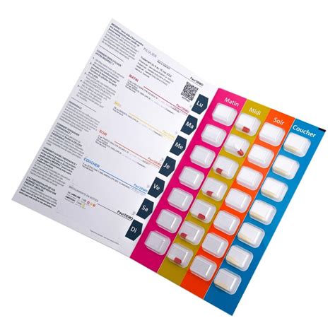 Weekly Pill Box Medipac Ims Medication Disposable