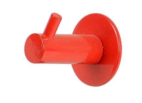 Knaggrekke Rund Med 1 Knagg Rød Elgiganten Elgiganten