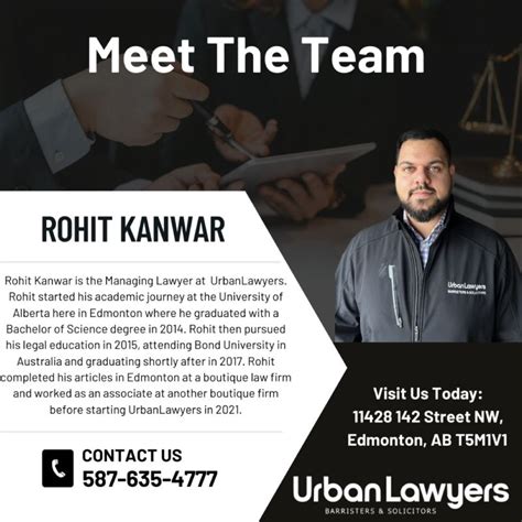Meet The Team Rohit Kanwar Is The Managing Lawyer Here At Urbanlawyers