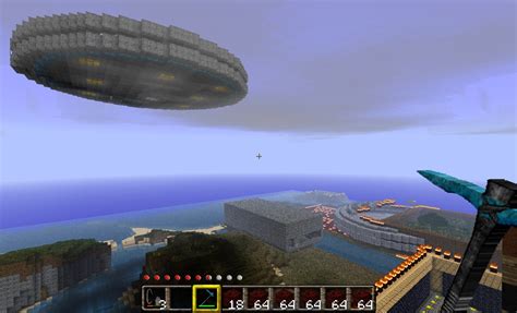 Ufo And Ufo Crash Site Minecraft Map