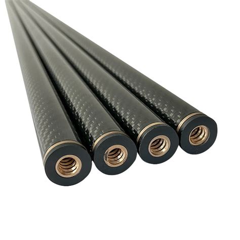 Low Deflection Carbon Pool Cues Radial Joint Pin Carbon Fiber Pool Cue