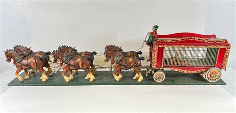 Charles Milroy Circus Wagon Model Auction