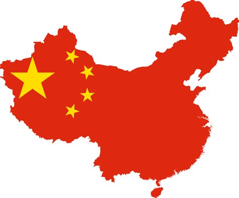File Flag Map Of The Peoples Republic Of China De Facto Svg 维基百科