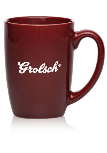 Custom 16 Oz Large Mocha Glossy Ceramic Custom Mugs 7105 Discountmugs