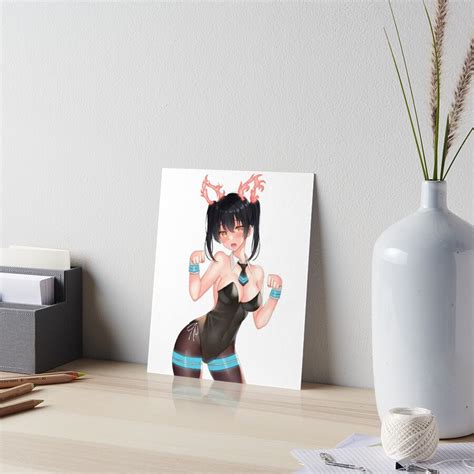 Tamaki Kotatsu Lewd Cat Enen No Shouboutai Fire Force Art Board