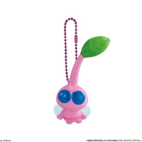 「ピクミン マスコット＆フルーツグミ」約5cmのカラーボールチェーン付きピクミンは全7種！青・黄・赤・紫・白・岩・羽 たくさん連れて持ち歩き
