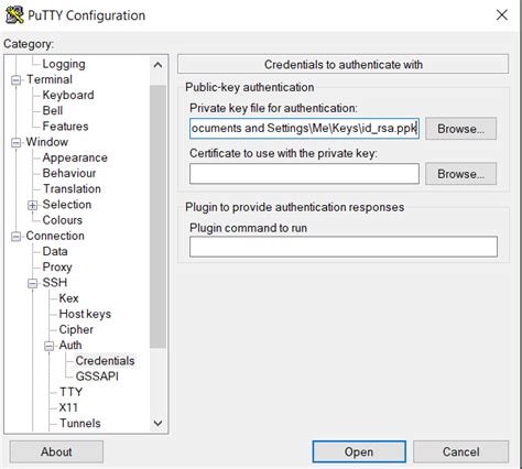 Terminal Using Putty — Vsc Documentation