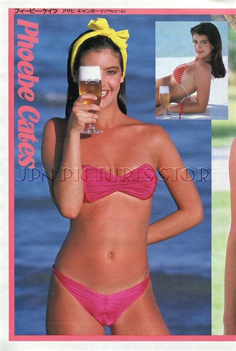 Phoebe Cates In Bikini 1984 Jpn Pinup Picture Clippings 2 Sheets 8x11 5